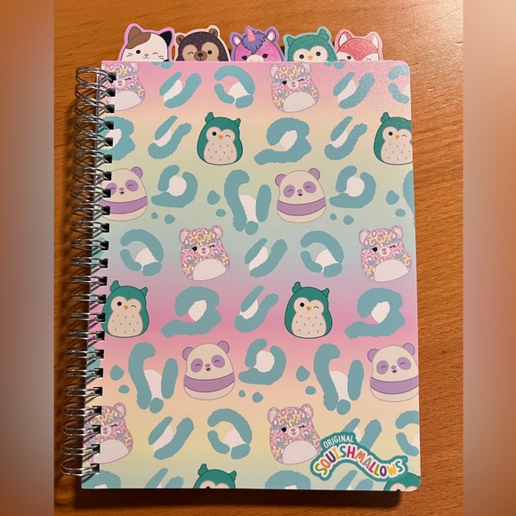 squishmellow | Office | Squishmallows Spiral Tab Journal | Poshmark